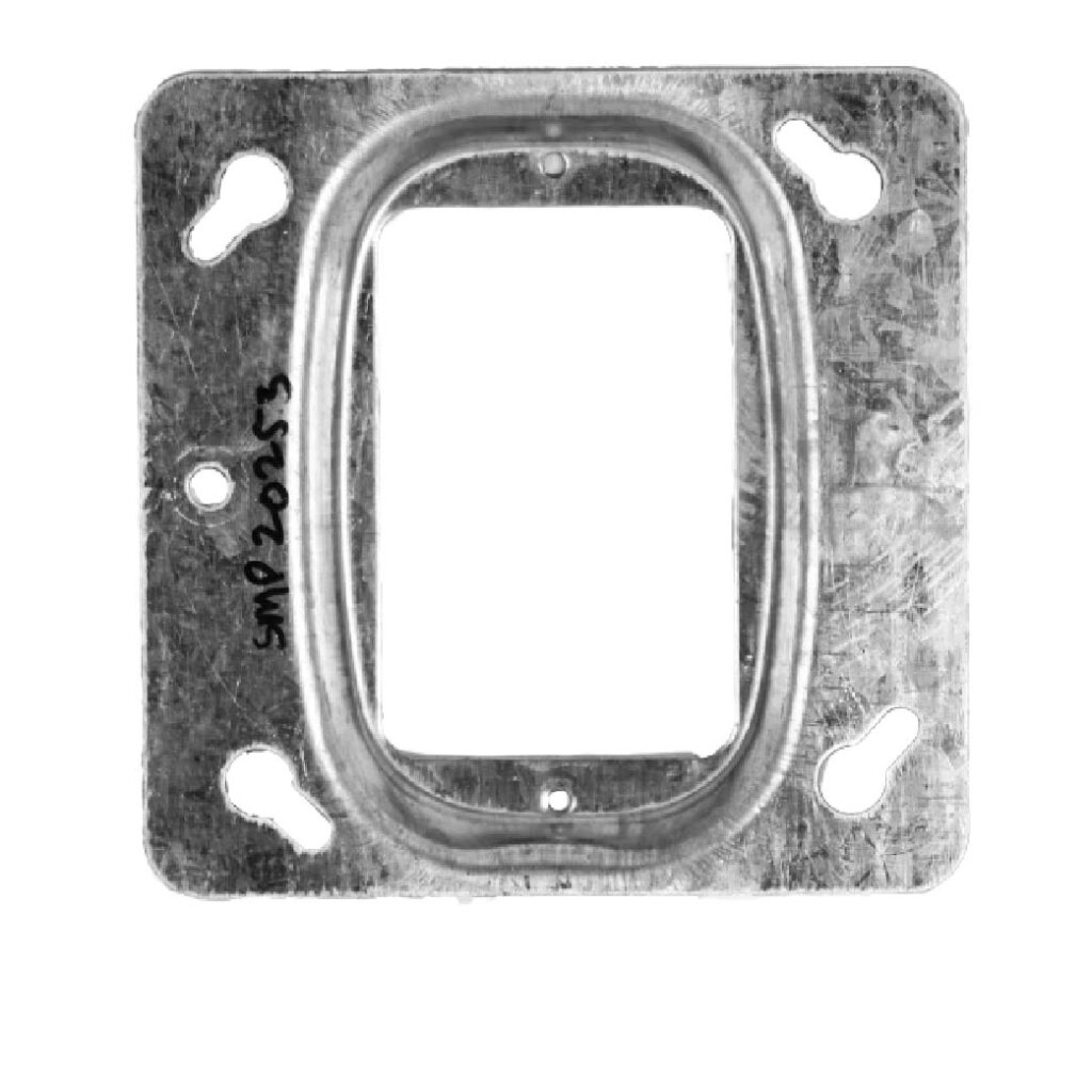4'' Square Raised Cover 3/4'' Deep, One Device - Advantek LED Lighting ...