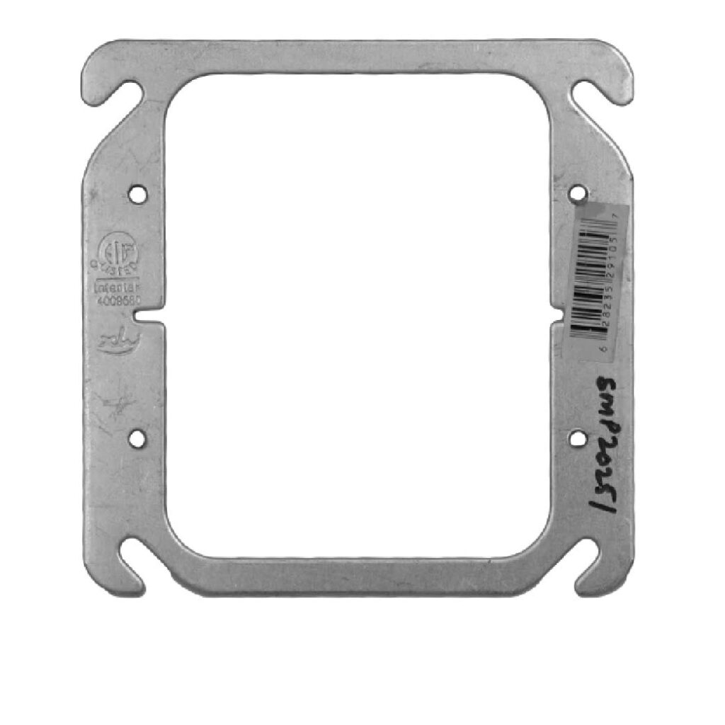 4'' Square Flat Cover Plate, Two Device - Advantek LED Lighting ...