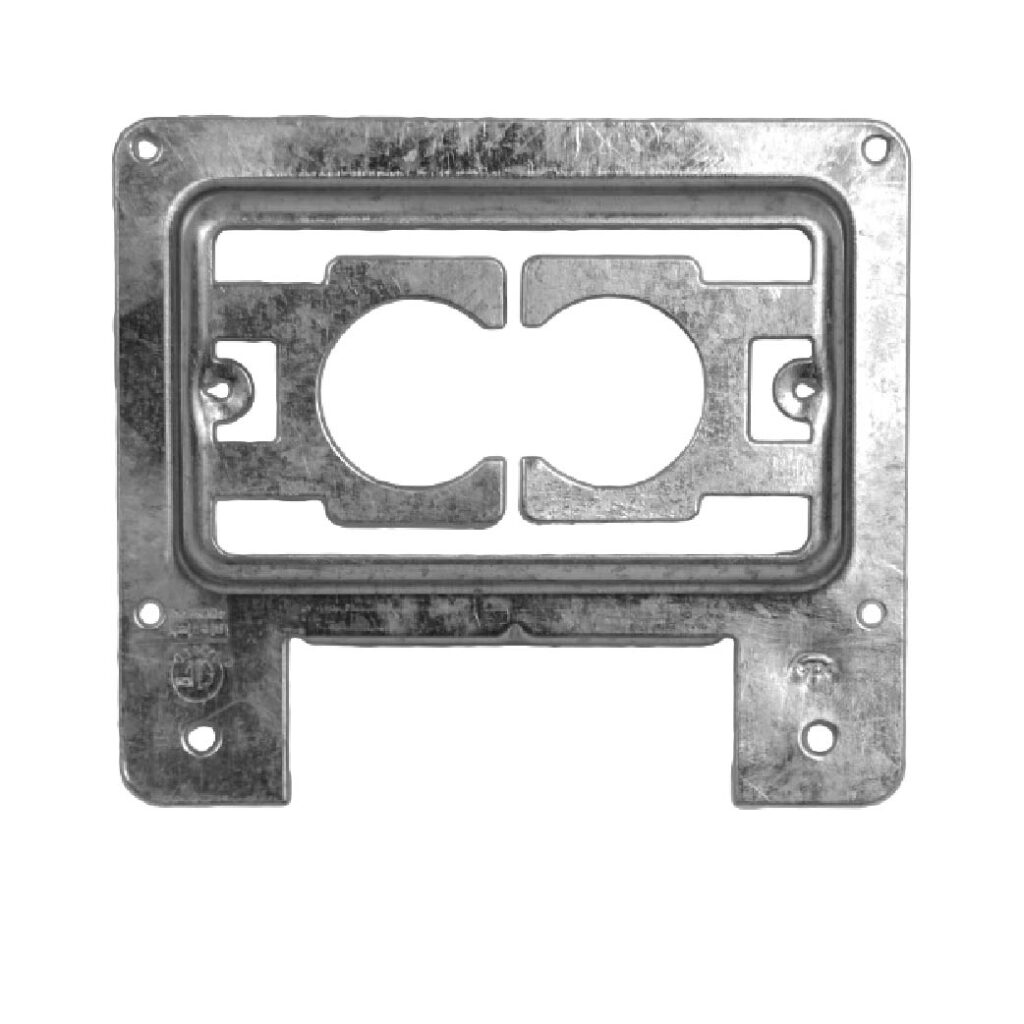 Metal Low Voltage Single Gang Mud Ring - Advantek LED Lighting ...