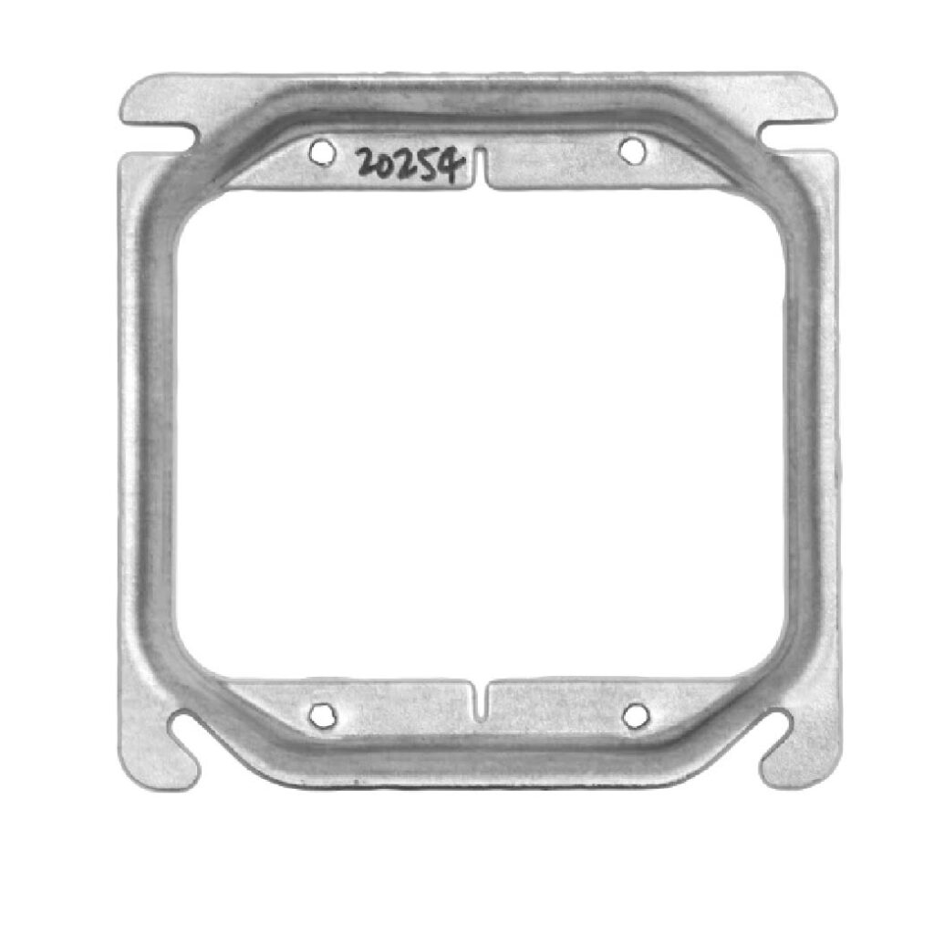 4'' Square Raised Cover 3/4'' Deep, Two Device - Advantek LED Lighting ...