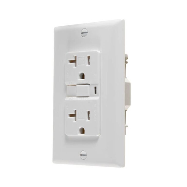 GFCI DUPLEX OUTLET TAMPER RESISTANT & SELF TEST with T-SLOT - Advantek ...