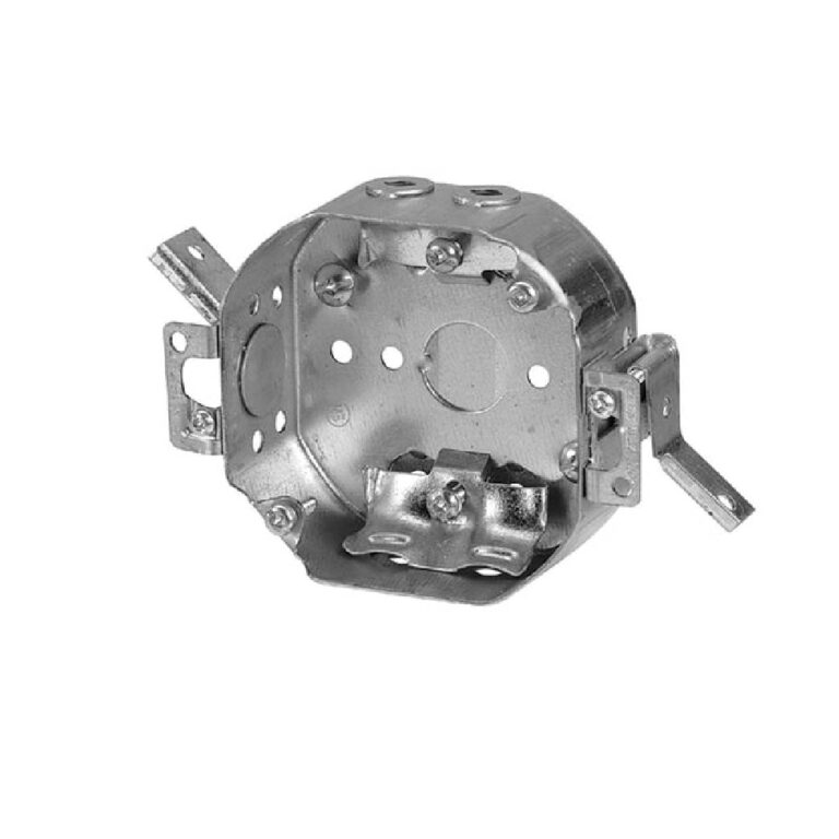 4" Diameter Octagon Rework Box, With Cable Clamp - Advantek LED ...